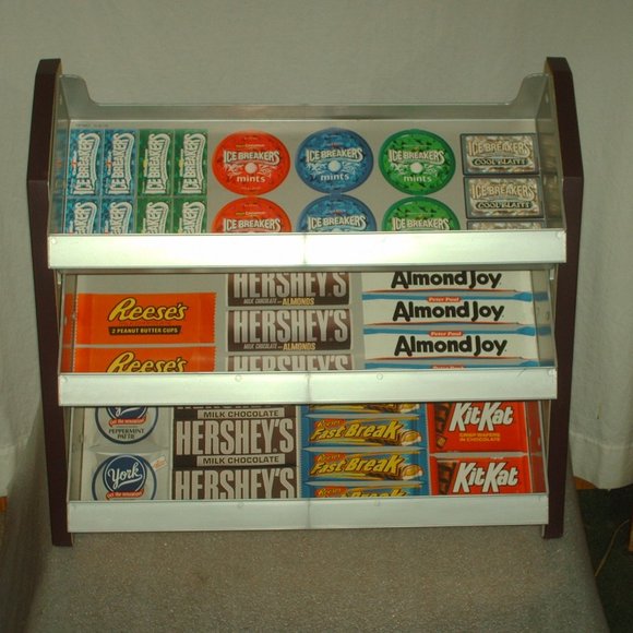 Hershey's | Accents | Hersheys Candies Plastic Advertising Display ...